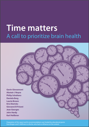 EAN endorses Think Brain Health report ‒ Time matters: a call to ...