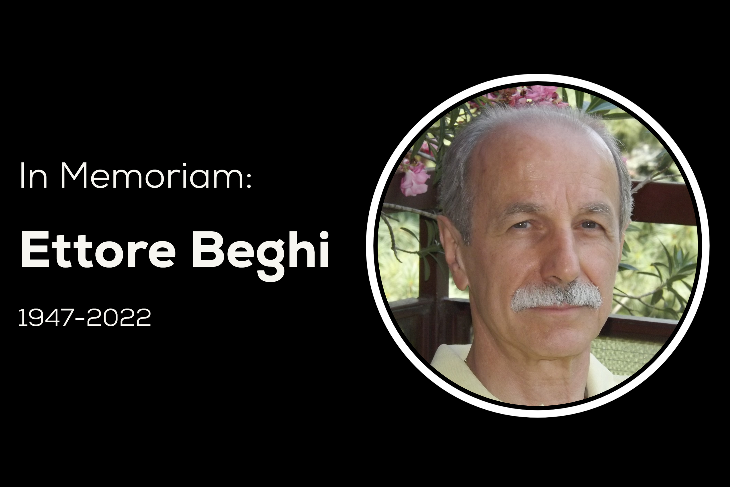 Obituary - Ettore Beghi (1947-2022) - eanNews