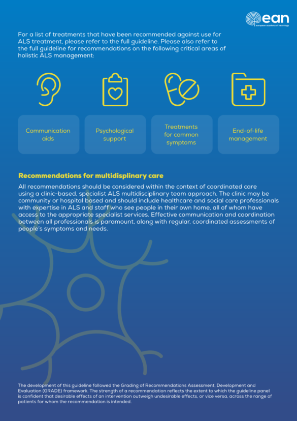 EAN publishes first ALS guideline in collaboration with European ...