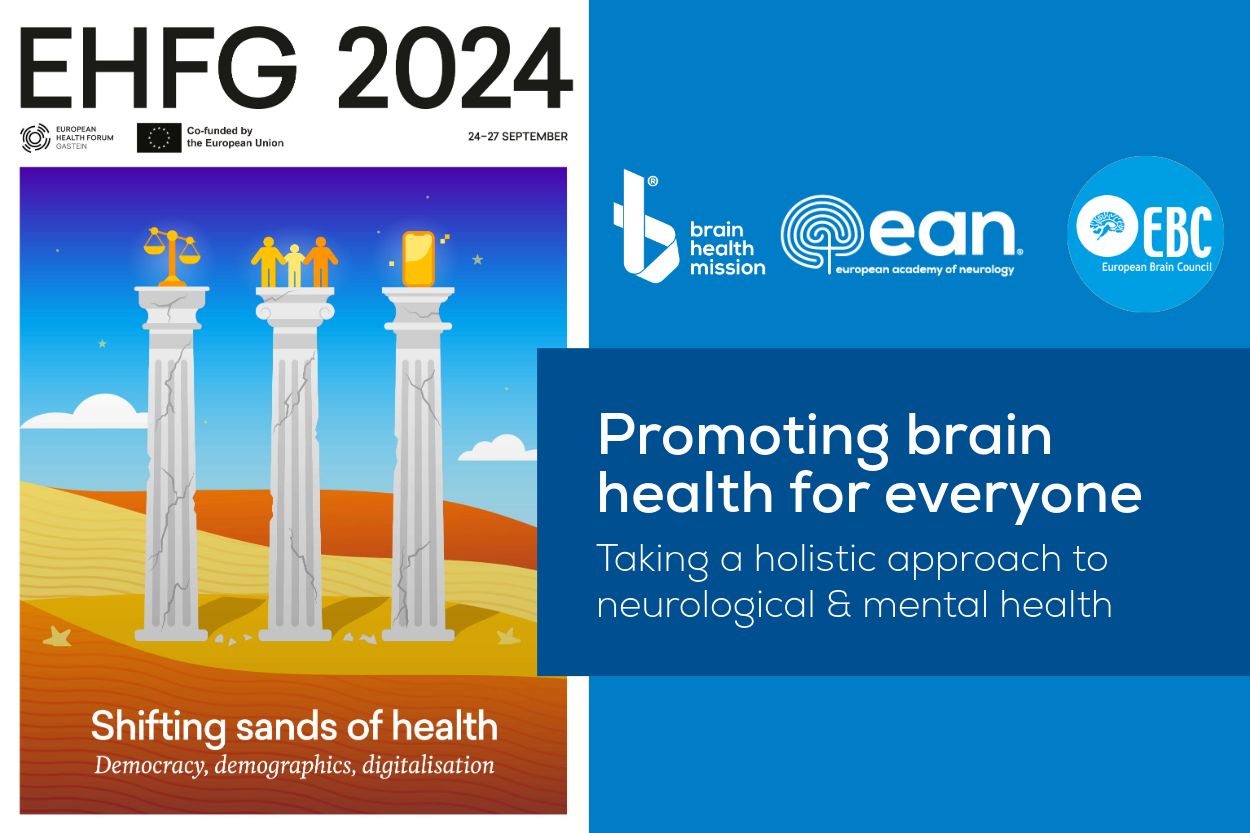 Brain Health Mission & EAN to hold session at European Health Forum Gastein in September - eanNews