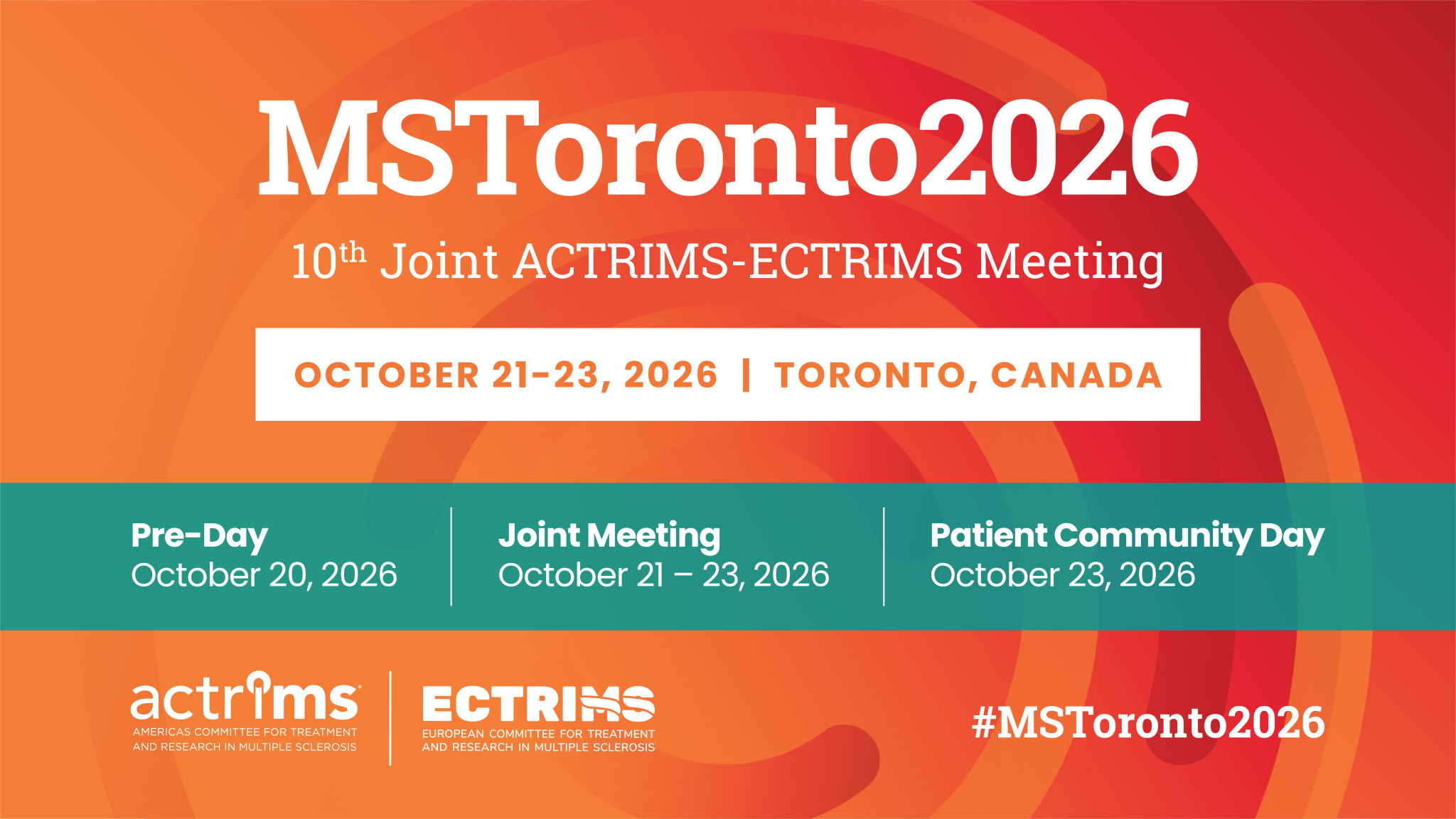 MSToronto2026: 10th Joint ACTRIMS-ECTRIMS Meeting - eanNews
